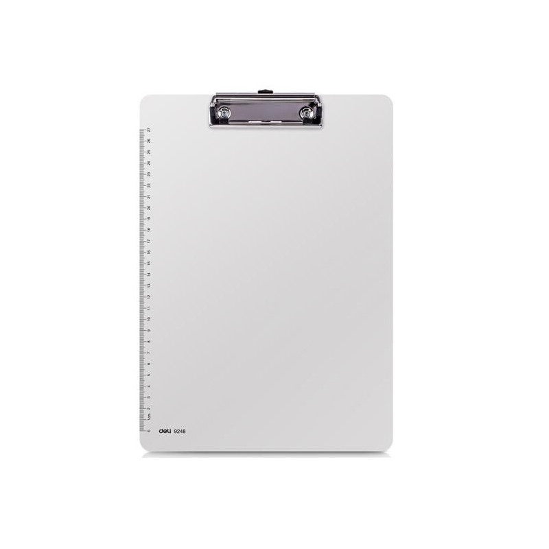 得力 deli 书写板夹 9248 A4 (透明白)-融创集采商城