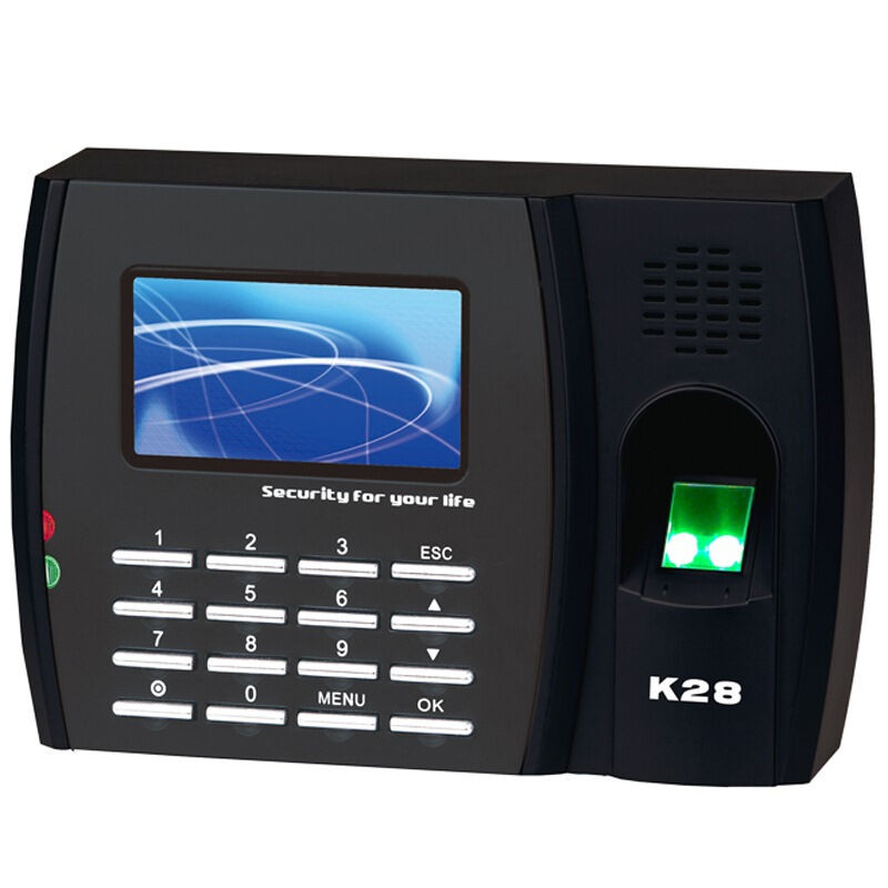 中控 ZKTeco 指纹彩屏考勤机 K28