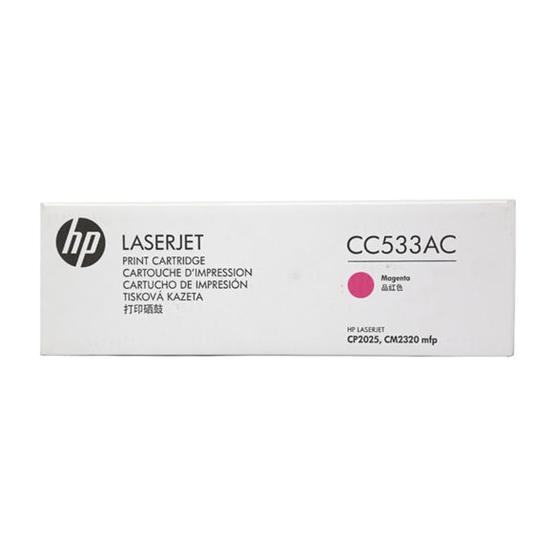 惠普 HP 硒鼓 CC533AC (品红色) (白包装)-融创集采商城