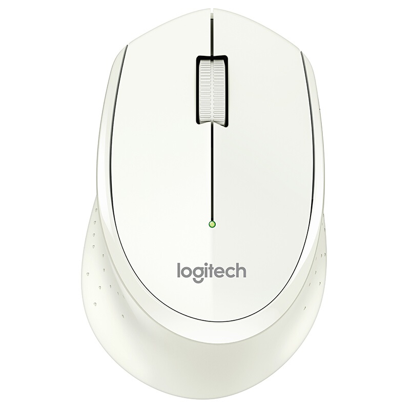 罗技 Logitech 无线鼠标 M275 带2.4G接收器-USB (白色)-融创集采商城