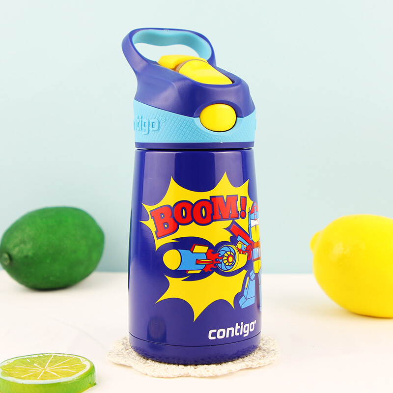 康迪克 儿童不锈钢保温杯 HBC-STR101 400ml 机器战士-融创集采商城